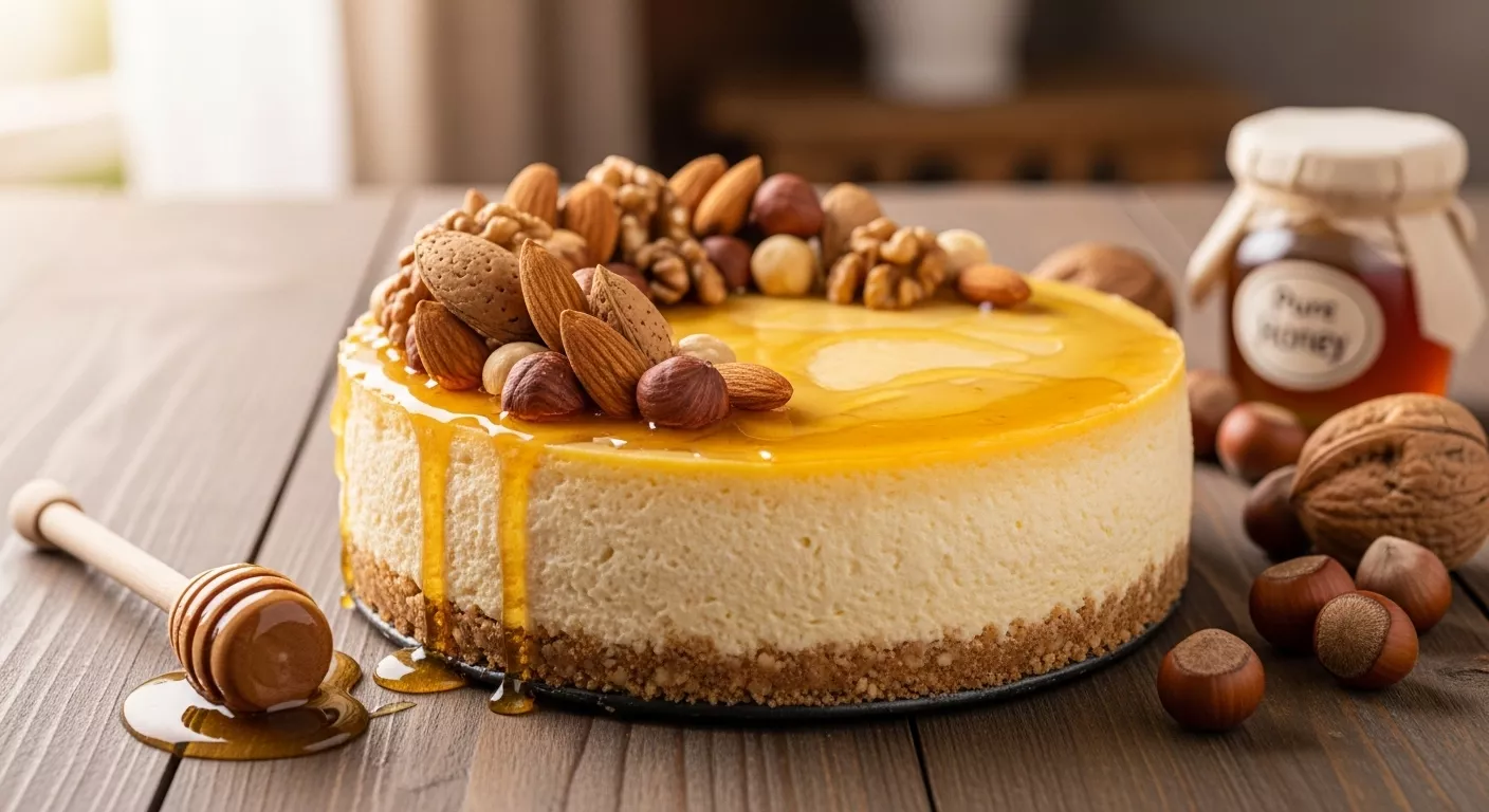 Honey-Nut cheesecake